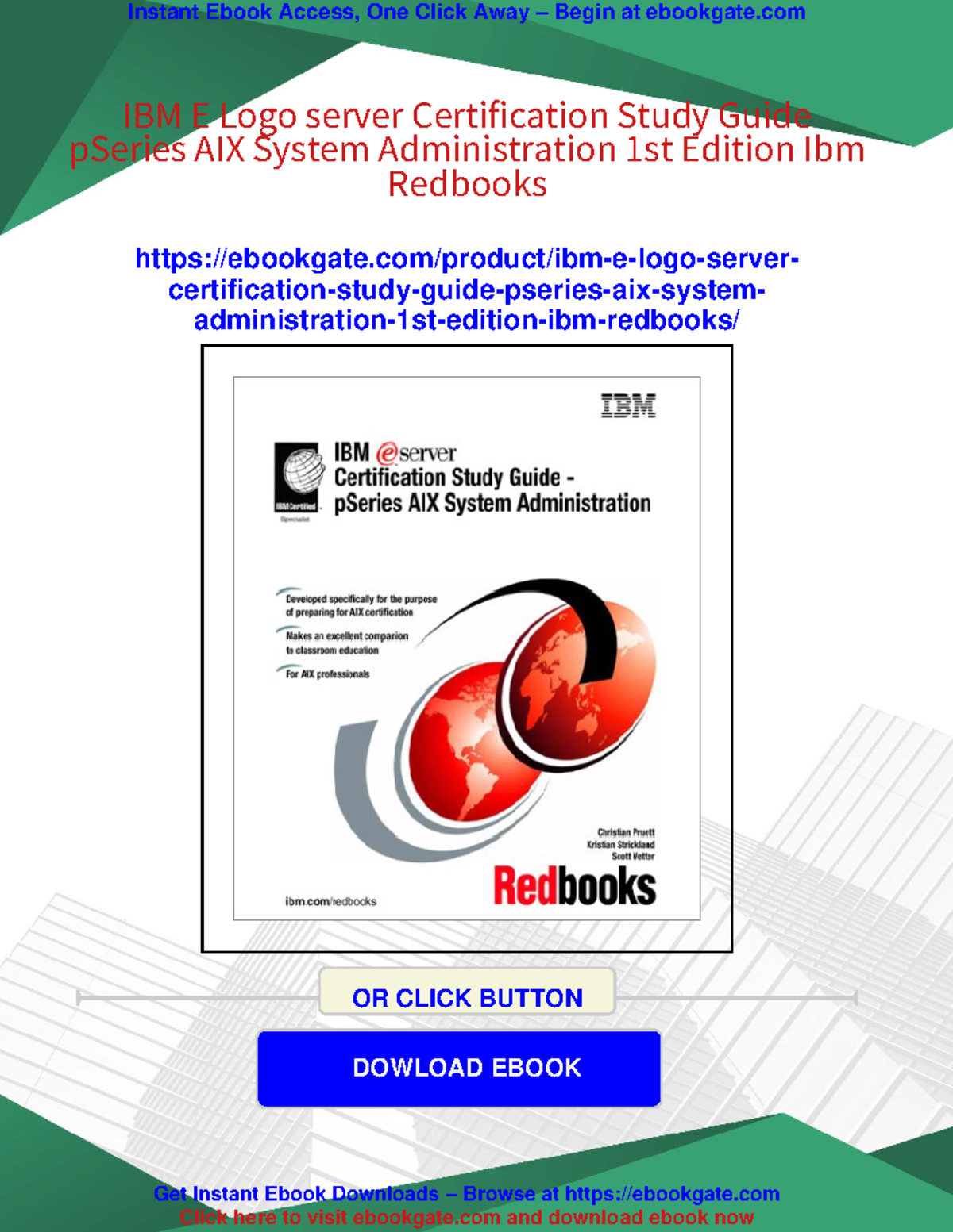 IBM Certification Study Guide: pSeries AIX System Administration - Studocu