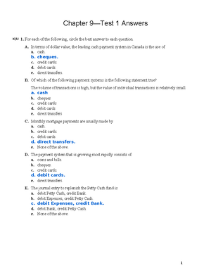 Accounting - Grade: 11 - High School - Canada - Studocu