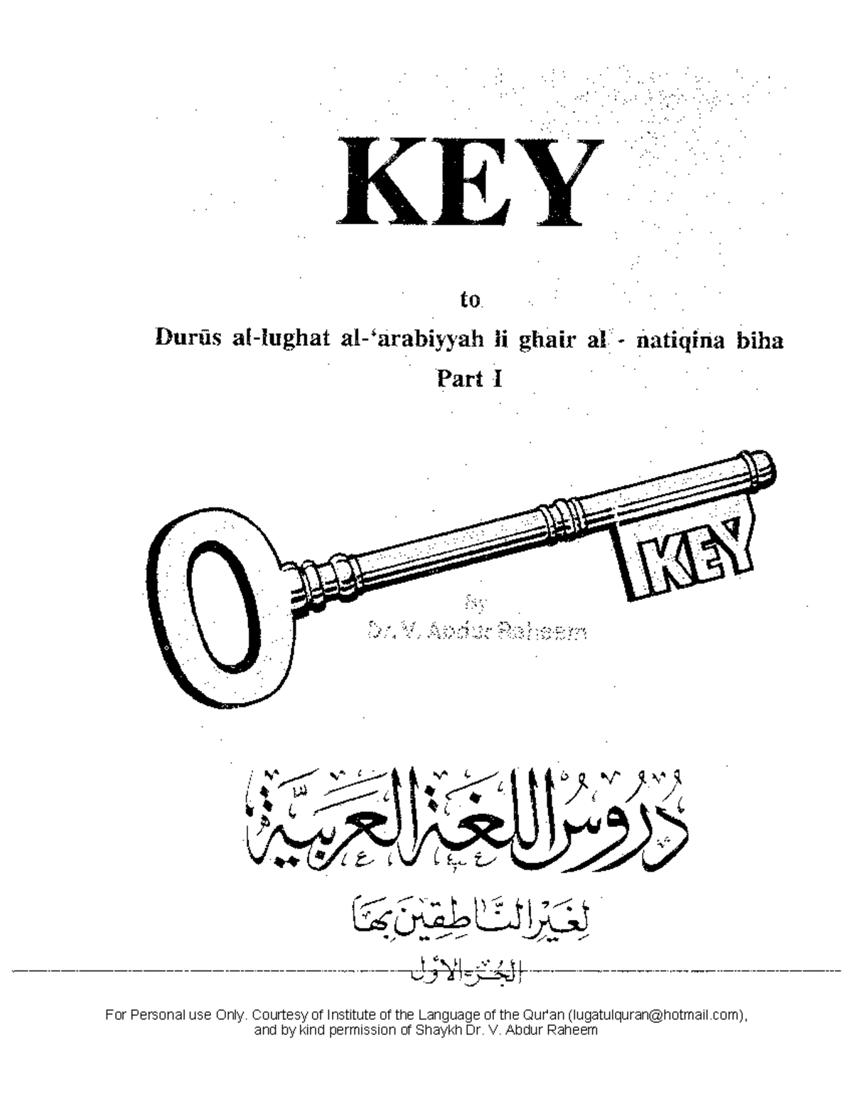 Madina Book 1 English Key - Study Guide - Studocu