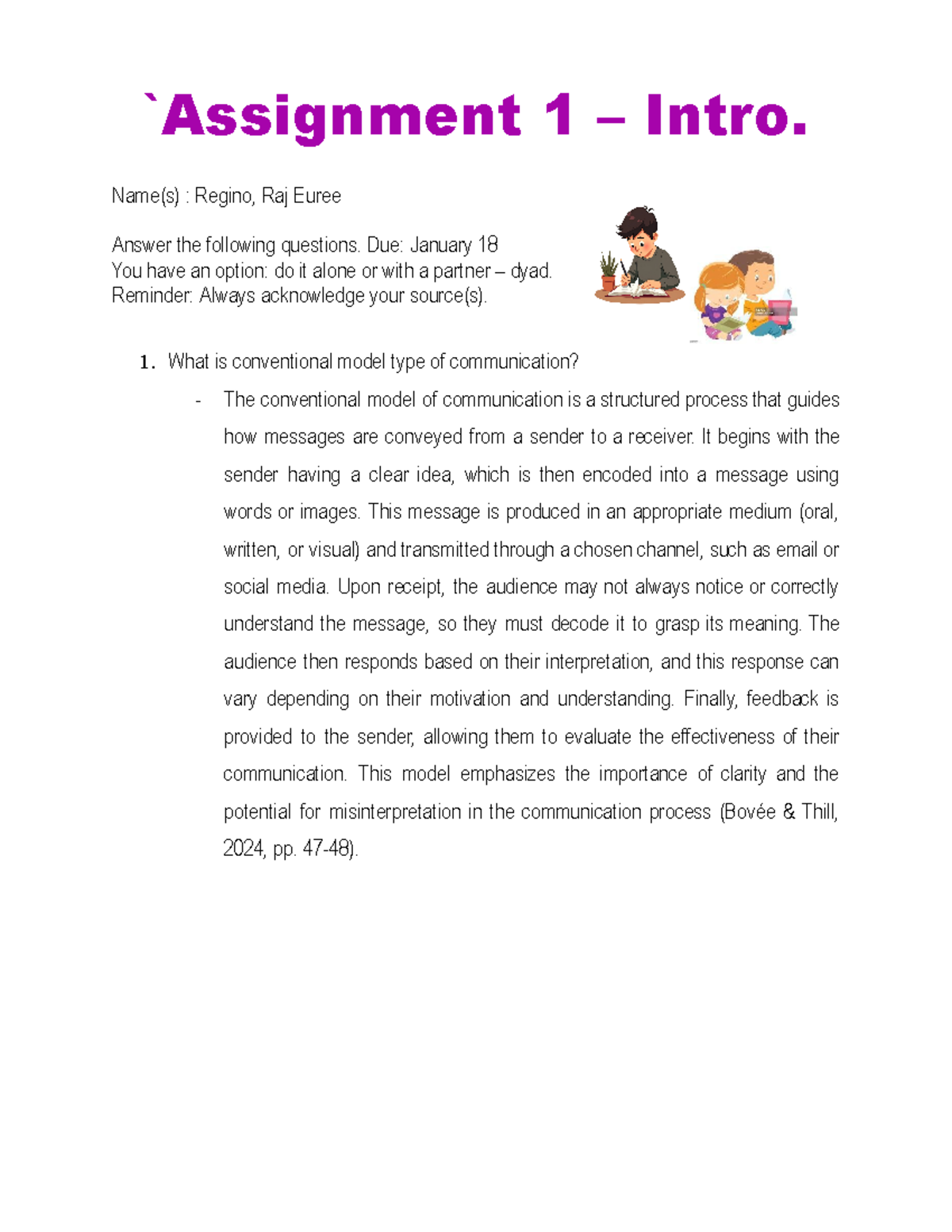 Assignment #1 - Communication in Today’s Digital, Social, Mobile World ...