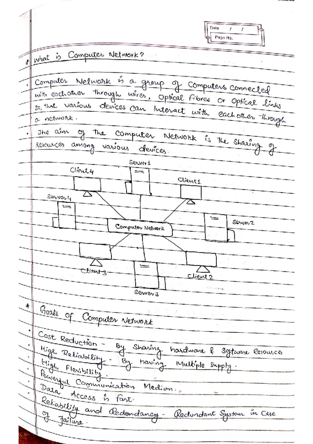 Computer Network Unit 1 Notes - AKTU - Studocu