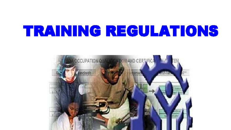 EIM NC II - Training Regulations for Electrical Installation ...