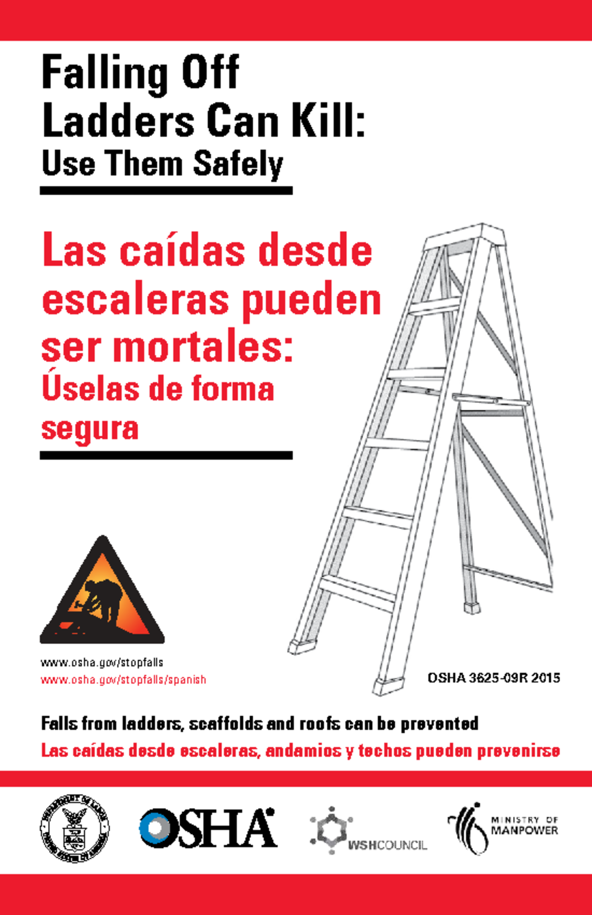 OSHA3625: Falling Off Ladders Can Kill - Safe Usage Guidelines - Studocu