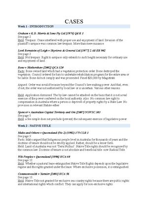 Mabo No 1 and No 2 - Mabo Case Structure: Development from Mabo No. 1 ...