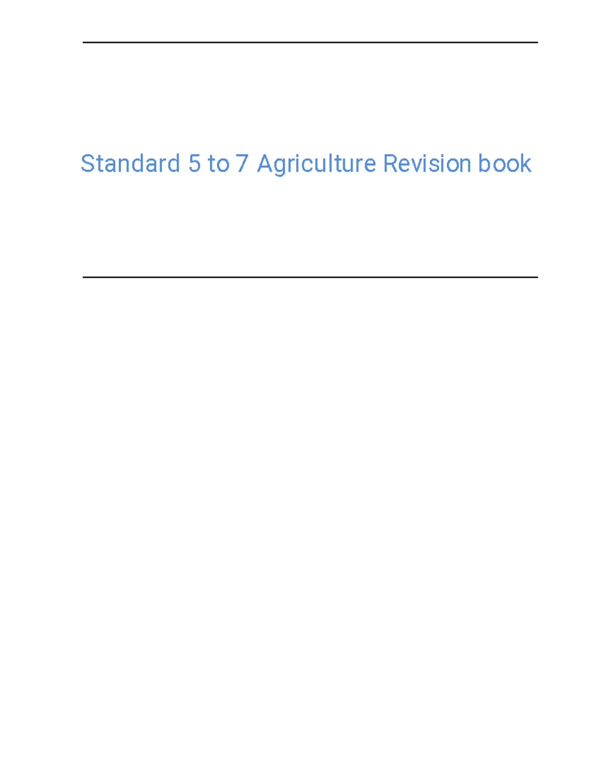 Null - study materials - Standard 5 to 7 Agriculture Revision book ...