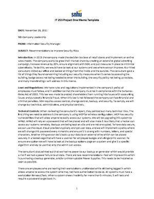 IT-253 Module 4 - SP7 - Tests - IT-253 Module 4 - SP7. Candidate: Carol ...