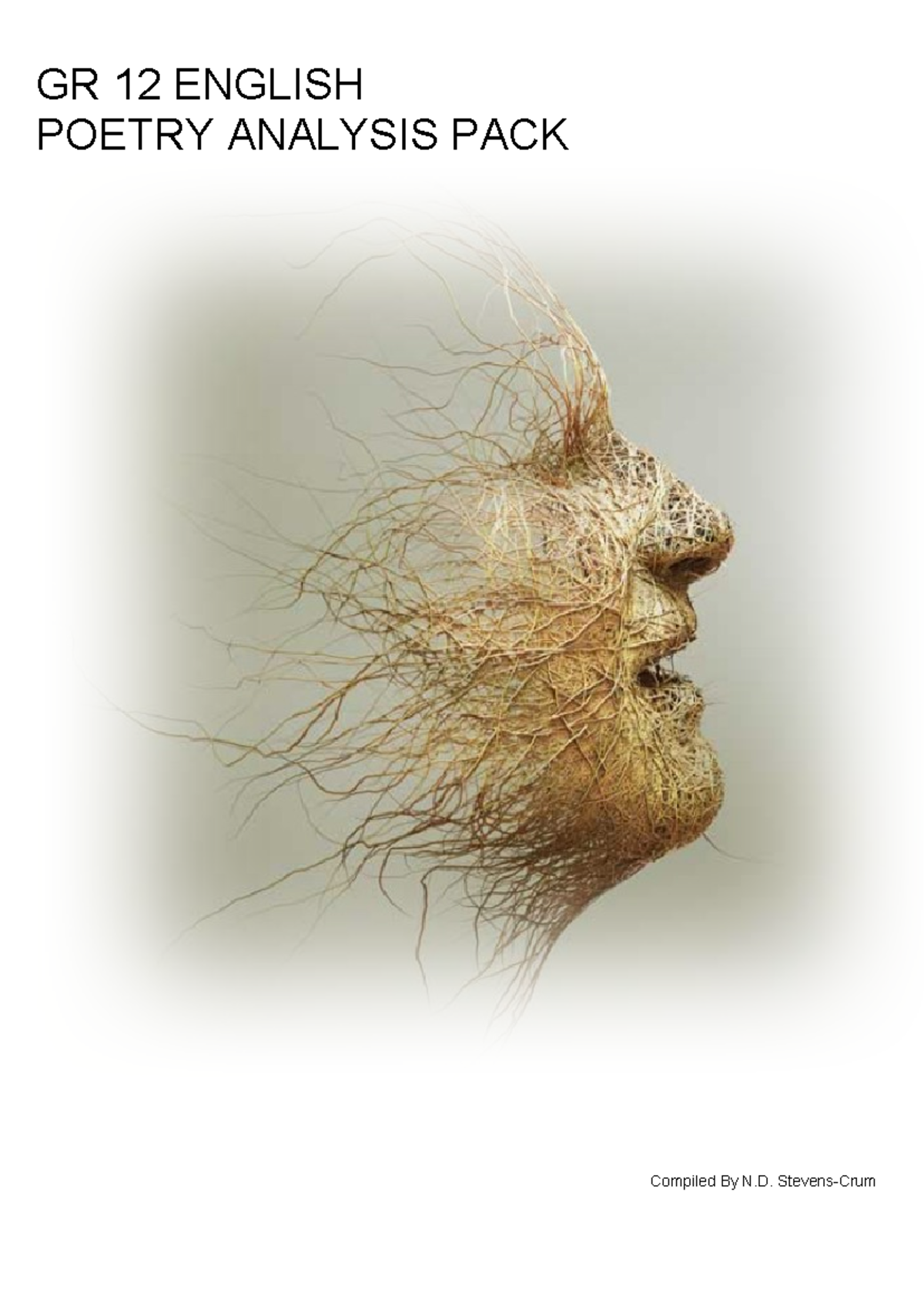 GR 12 ENGLISH Poetry Analysis Notes 2025 - Studocu