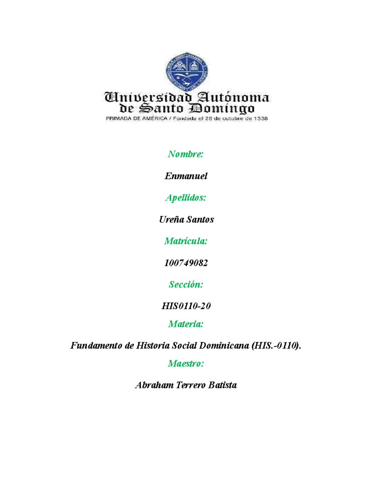 Análisis del Documental "La Trinchera del Honor" - Historia Social ...