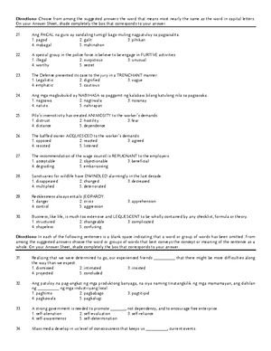 Age Problems - Civil service reviewer - Solving Linear Equations - Age ...