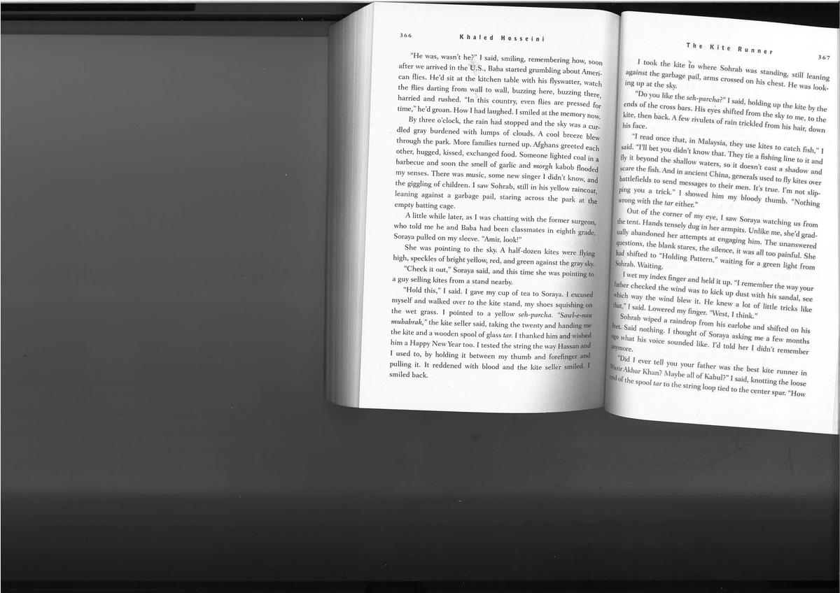 Kite Runner Analysis: Key Themes and Character Insights (366-371) - Studocu