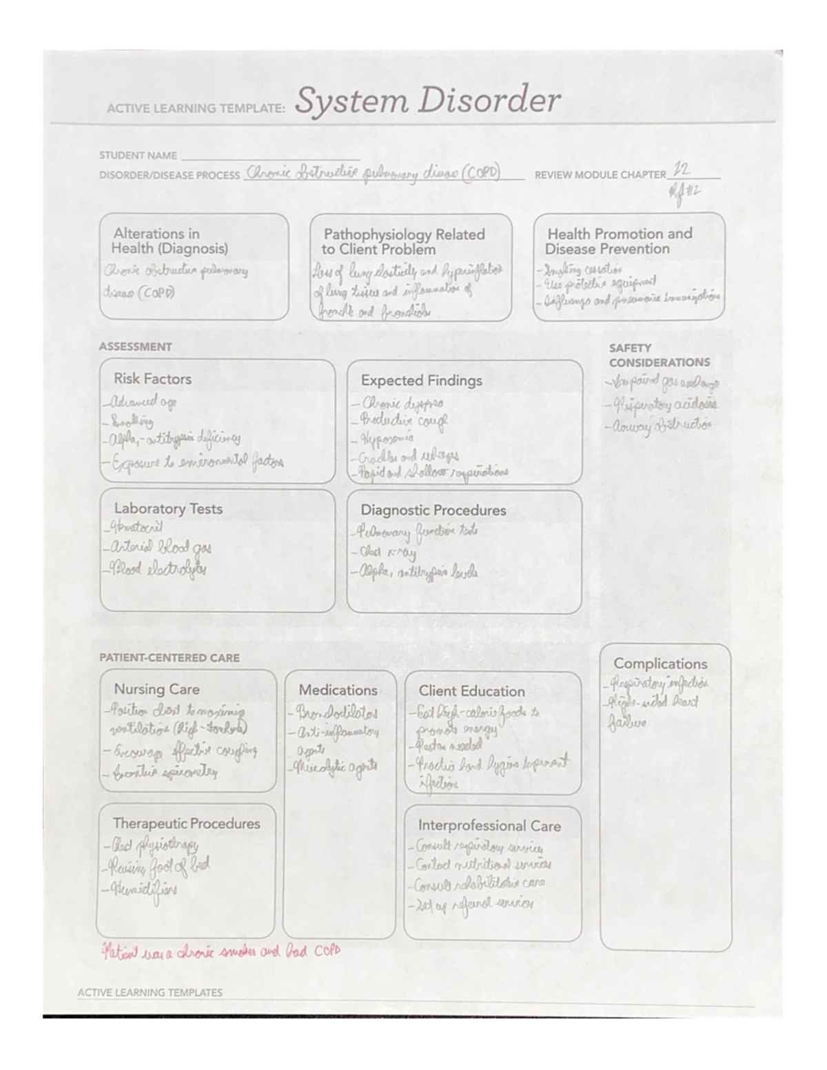 ATI System Disorders - NURSB 335 - Studocu