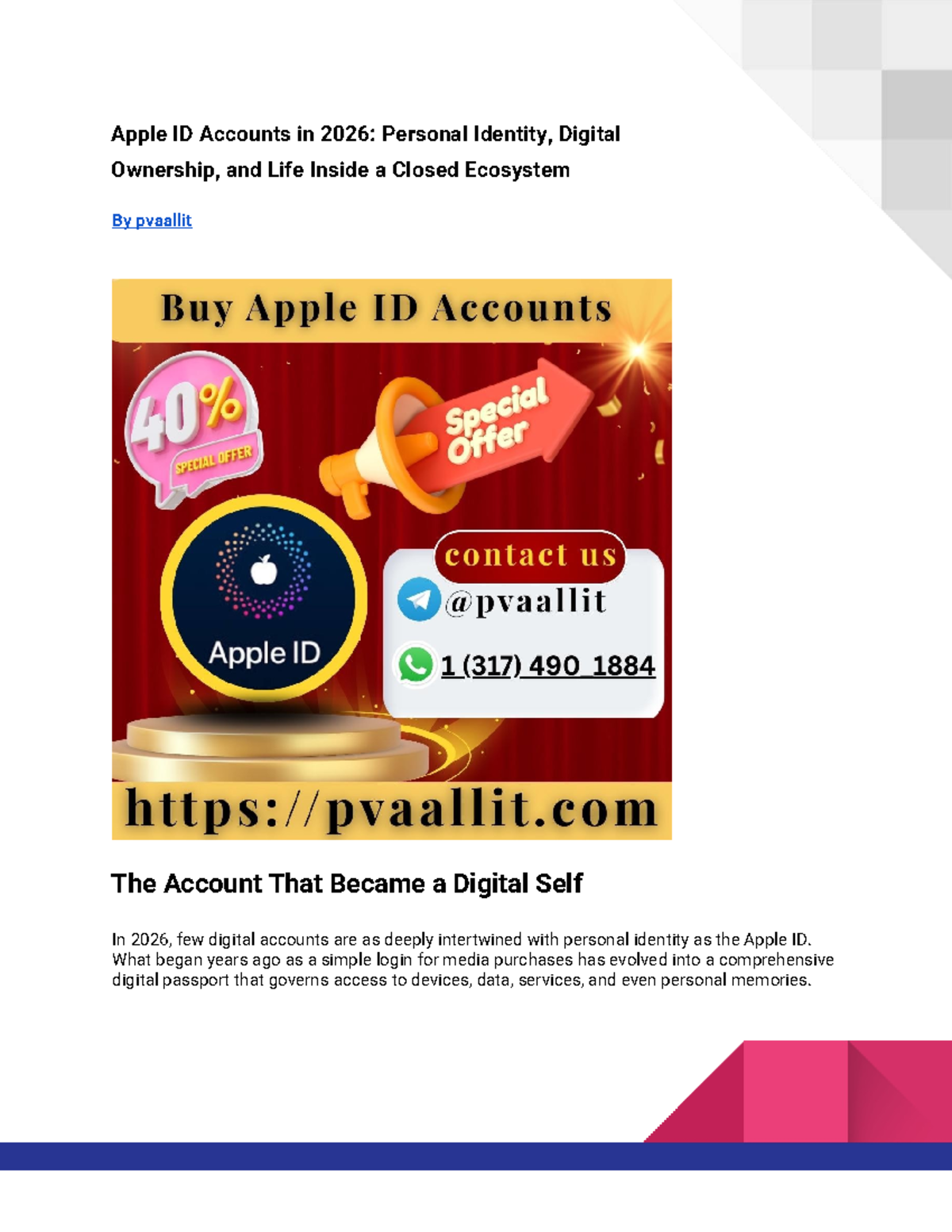 How to Buy Apple ID Accounts - Fast & Verified Guide - Studocu