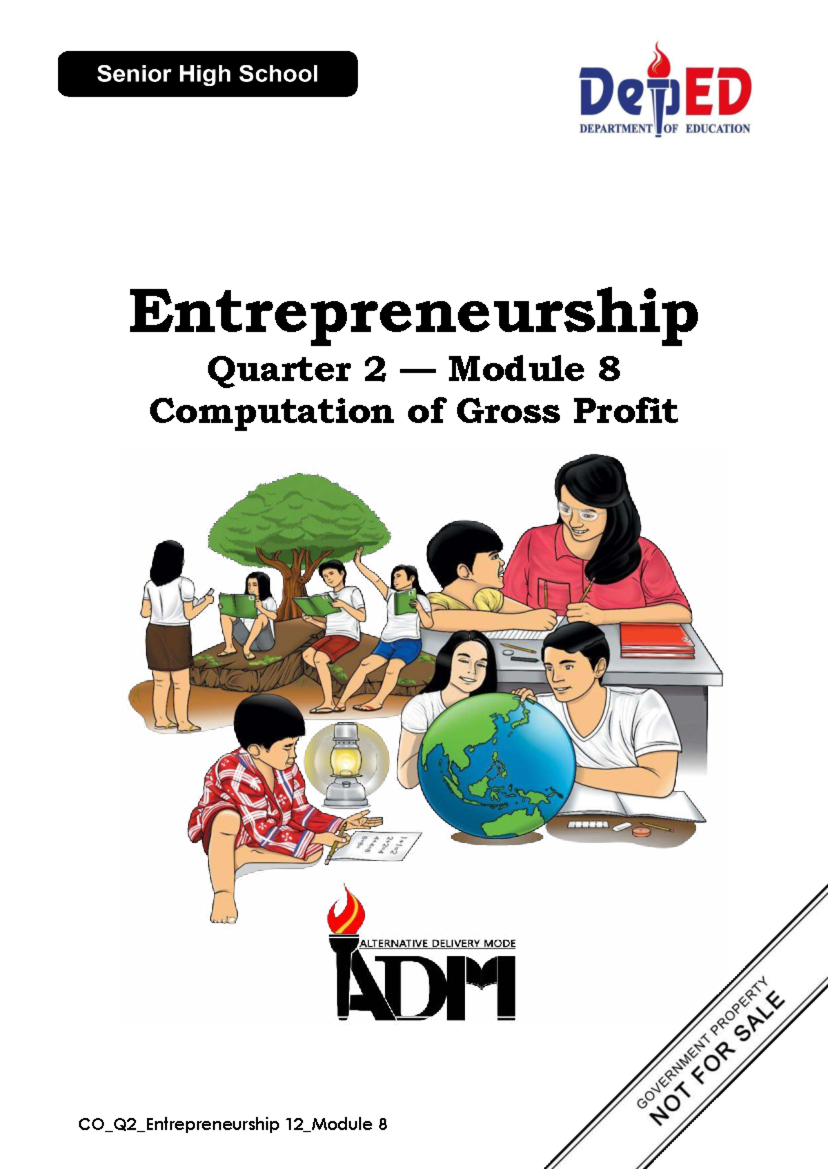 Entrep 12 Q2 M8: Gross Profit Computation Guide - Studocu