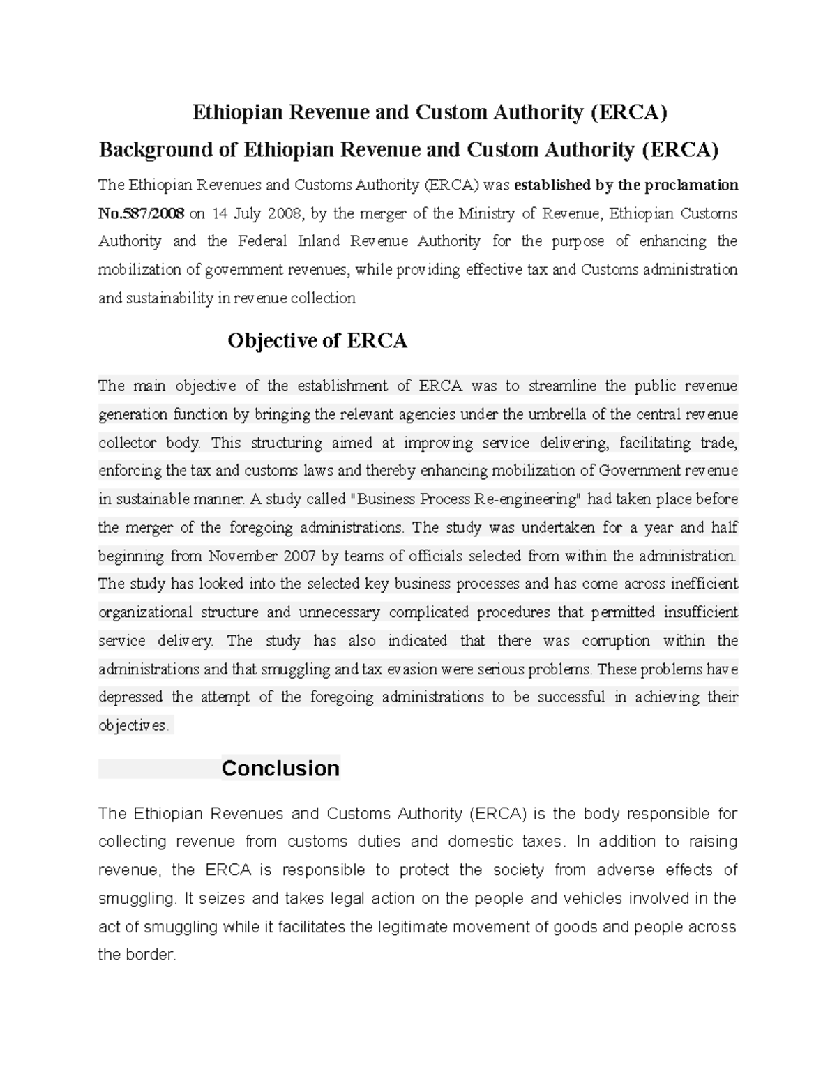 ERCA Overview: Functions, Objectives, and Challenges in Revenue ...