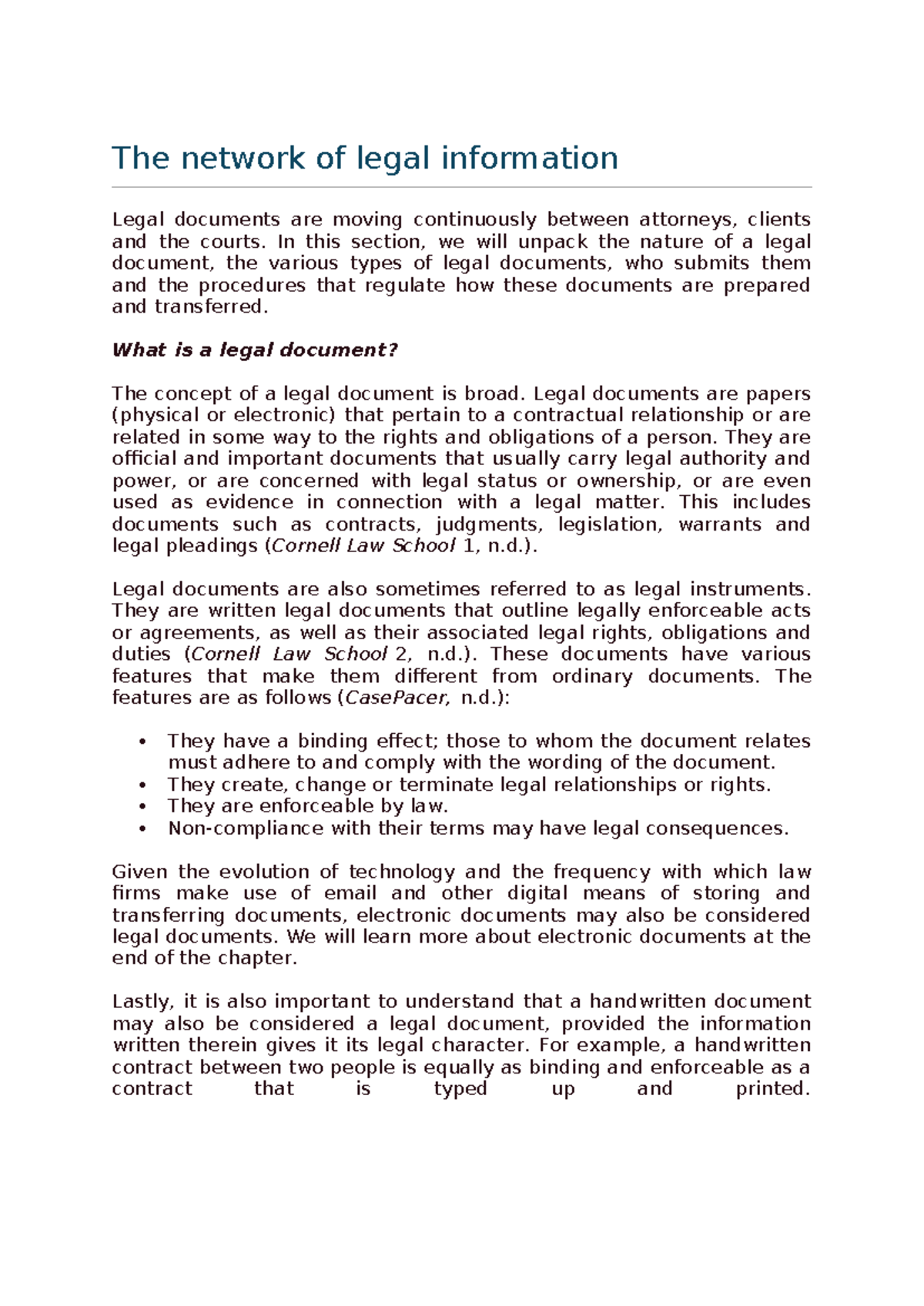 Understanding Legal Documents in South African Courts: Types ...