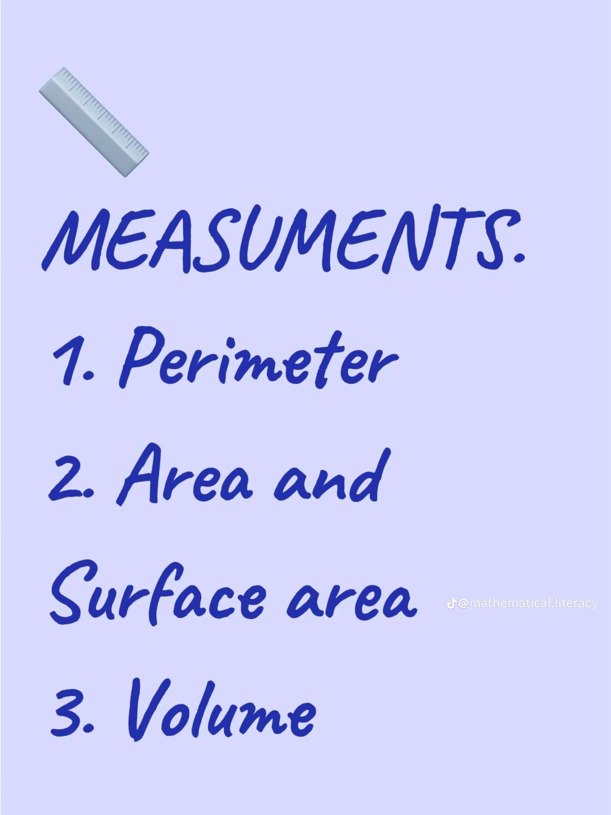 Measurement and Conversions: Formulas for Area, Volume, and Units - Studocu
