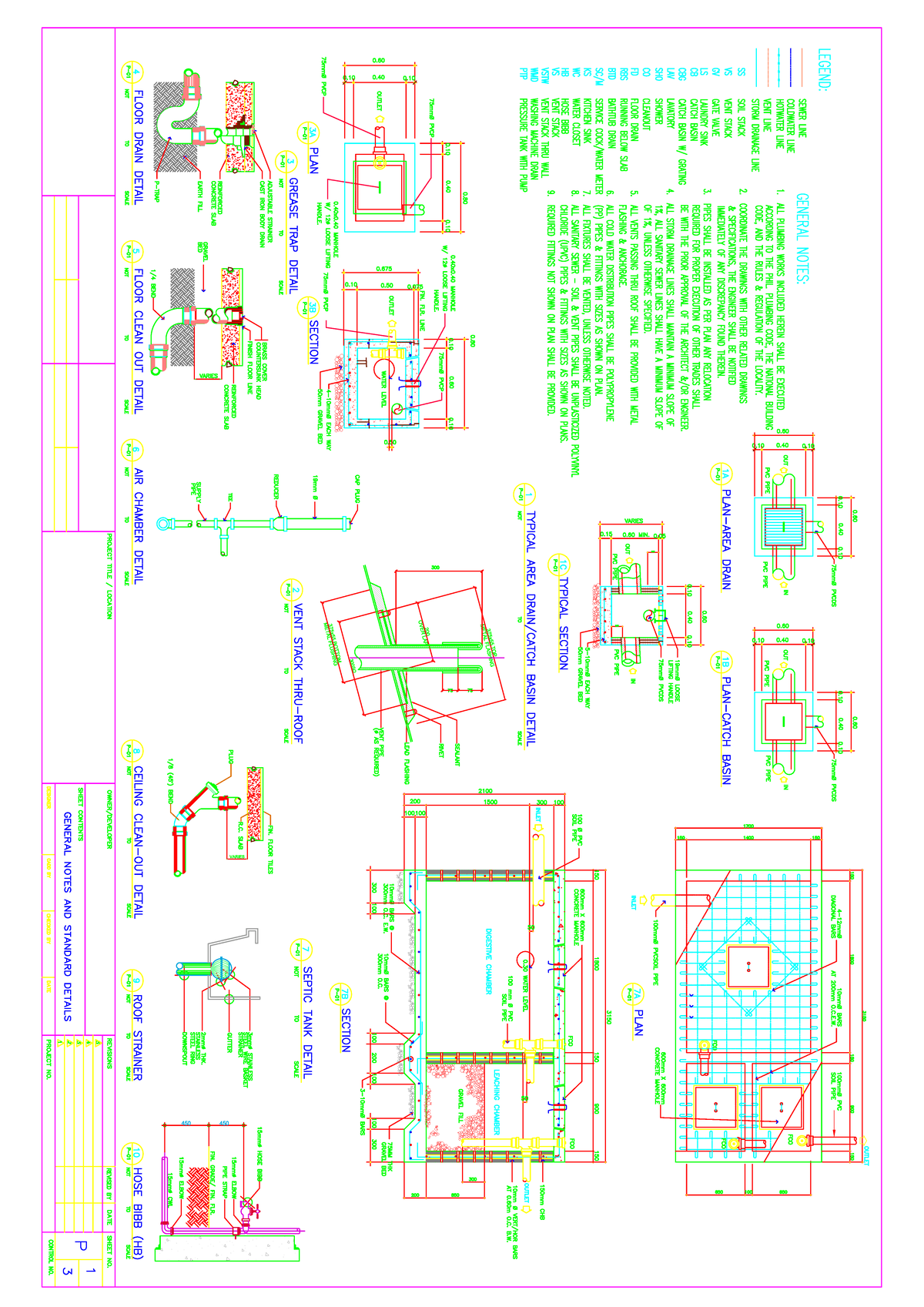 TWO-Storey Sanitary Plan Sample for Building Design Review - Studocu