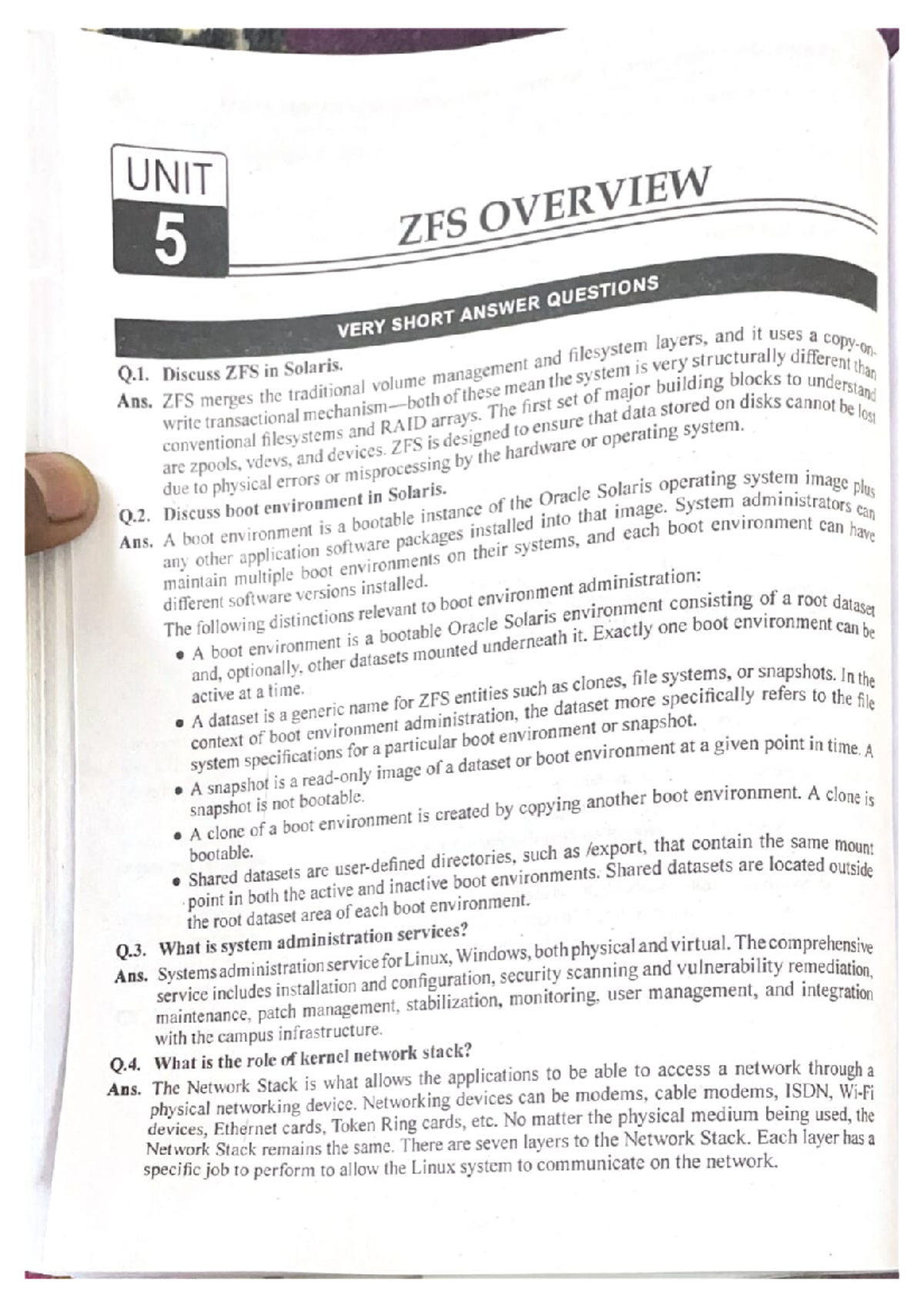 Os 5 - Advanced Operating System Lecture Notes - Studocu