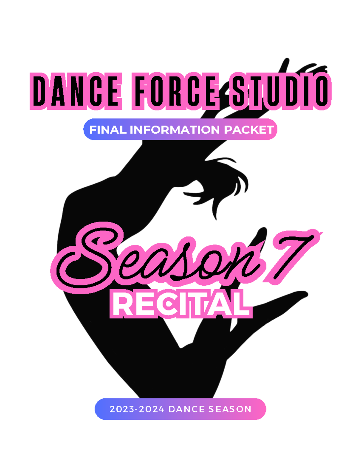 Dance Force Studio Recital 2024: Final Information Packet - Studocu