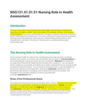 LOC - Assessment Technique - Assessment Technique Level of ...
