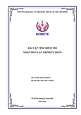 Nhập môn lập trình Python cho phân tích - IPPA233277_21_2_06 - HCMUTE - Studocu