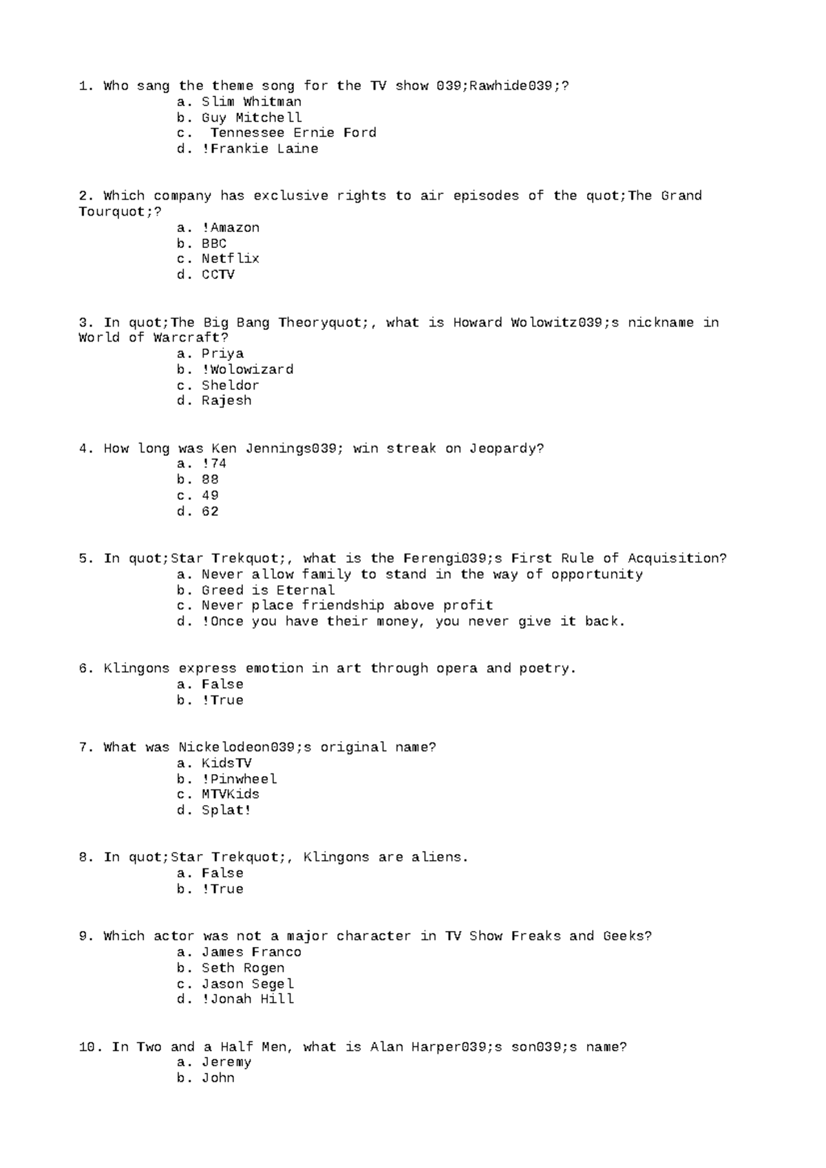 Math Research Quiz Winter 2023 - Studocu