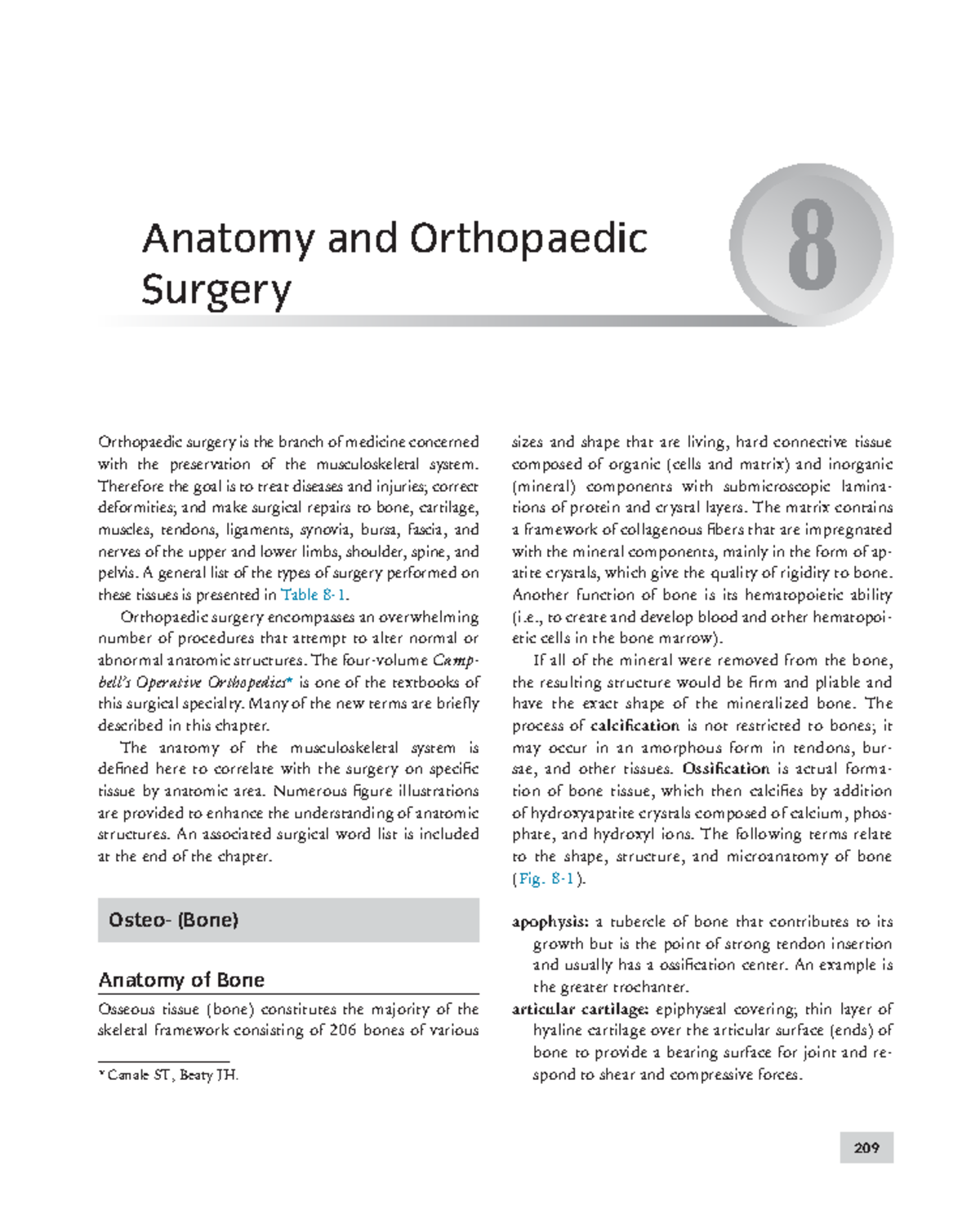 A Manual of Orthopaedic Terminology: A Comprehensive Guide - 209 ...