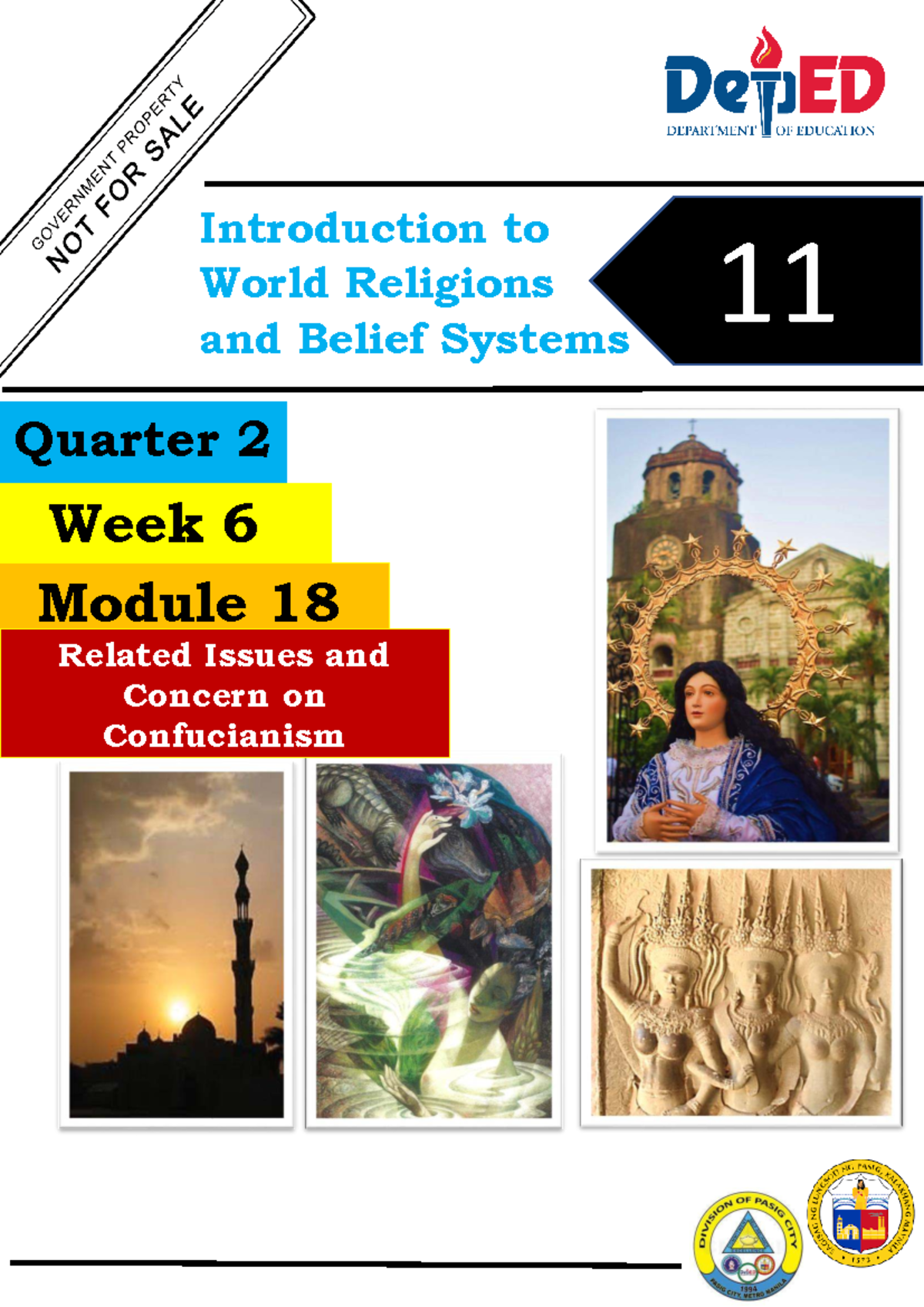 Grade 11 World Religions Q2 Module 18: Confucianism Issues & Concerns ...