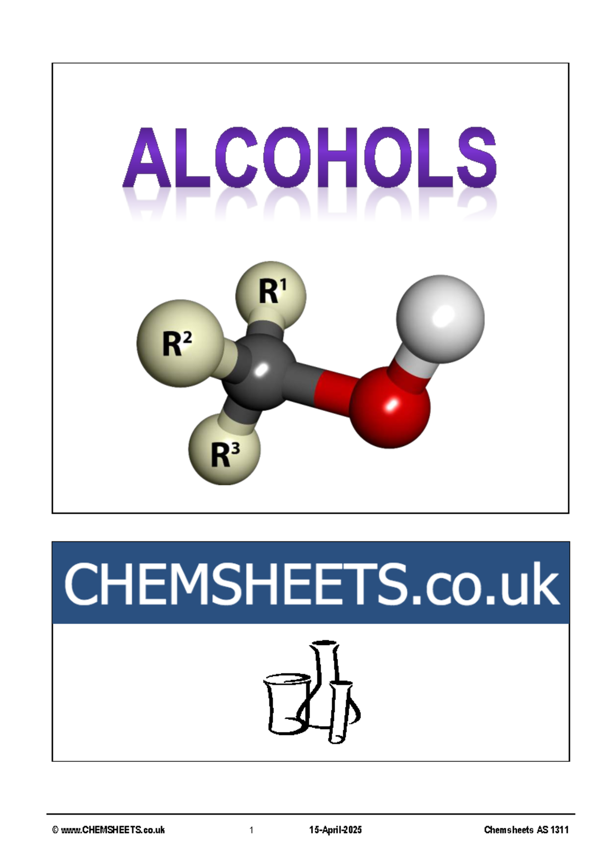 Alcohols AS 1311: Properties, Reactions, and Classifications - Studocu