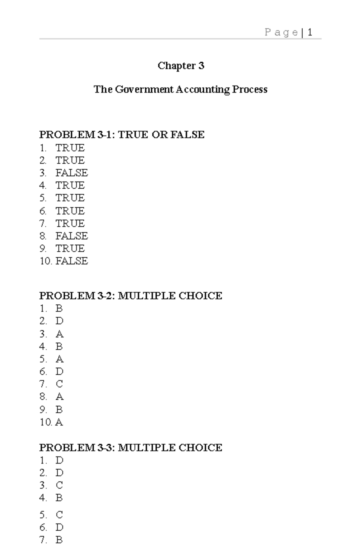 Chapter 3 Solutions: The Government Accounting Process (GA-ACC) - Studocu
