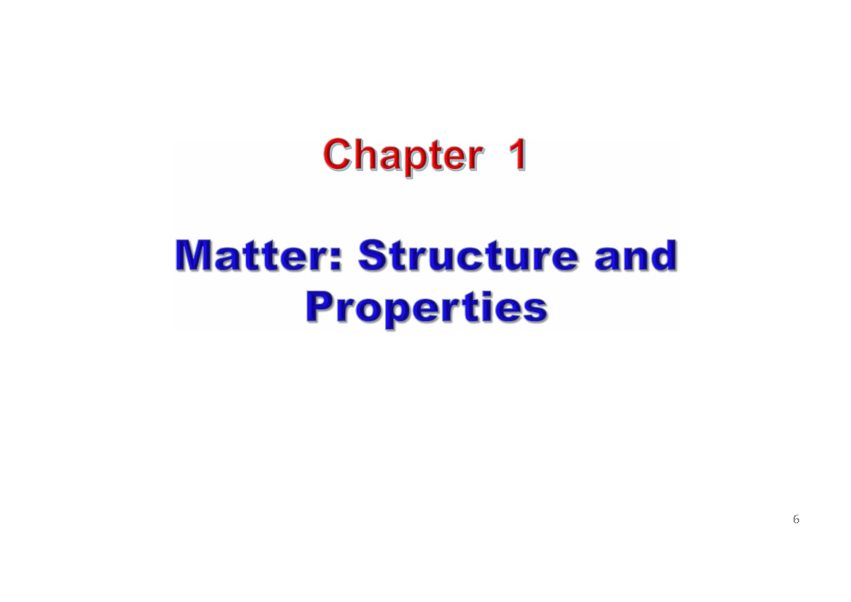 States and Properties of Matter - Lecture Notes - Studocu