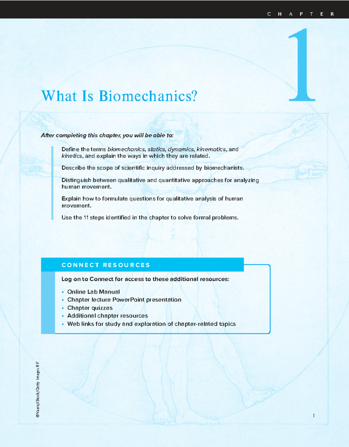 Chapter 1: Introduction to Biomechanics (KINE 101) - Studocu