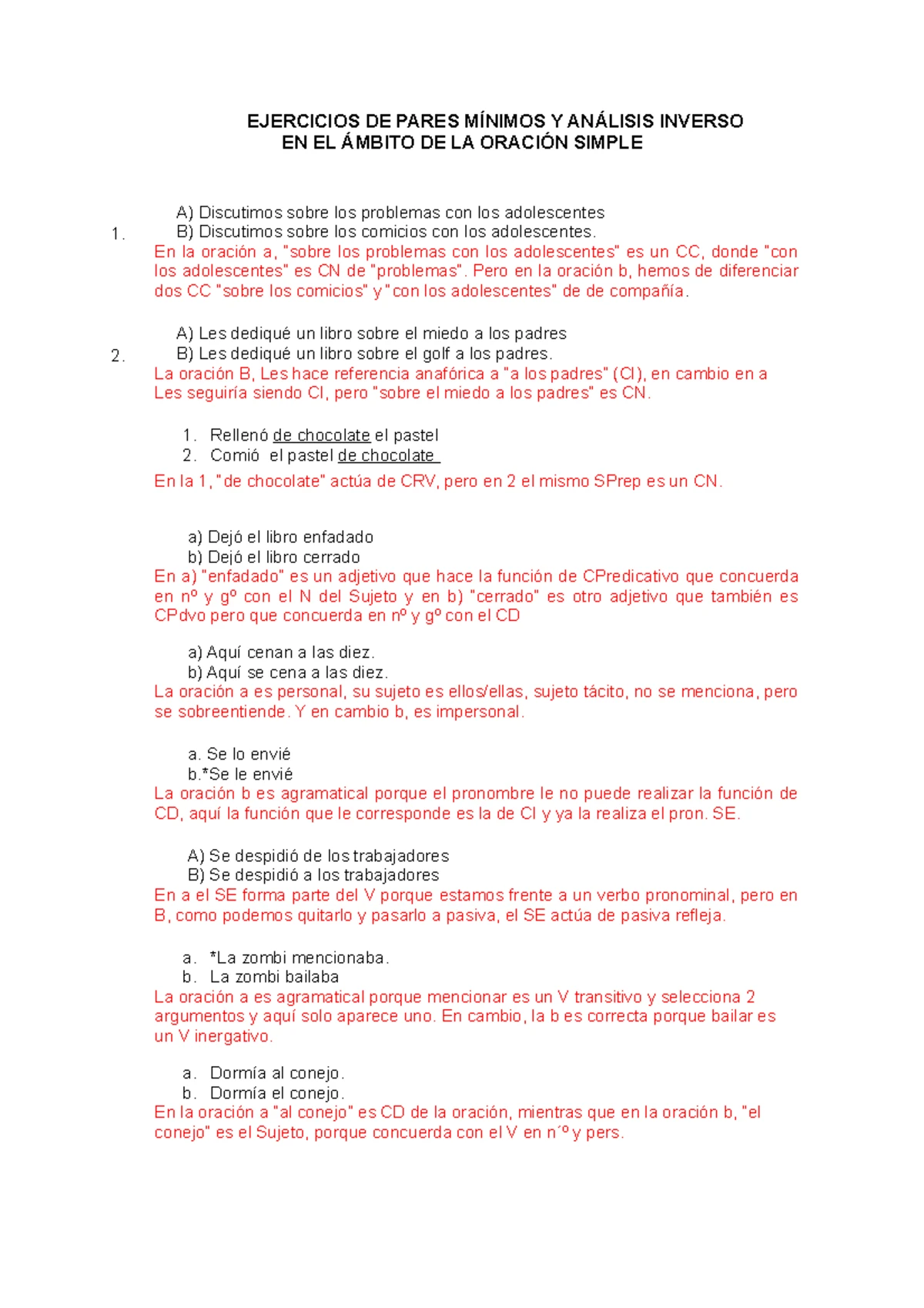 Pares Mínimos: Conceptos y Aplicaciones Lingüísticas - Studocu