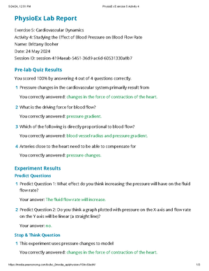 Lab Report Template - BSC2085: Anatomy & Physiology I: Hands-On Lab ...