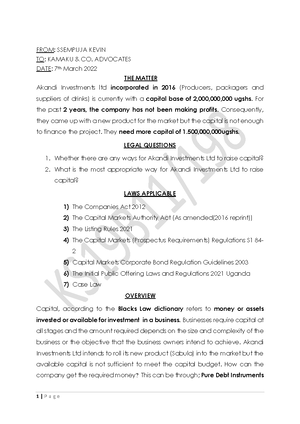 Legal Education in Uganda, the Challenges and Solutions - Jurisprudence ...