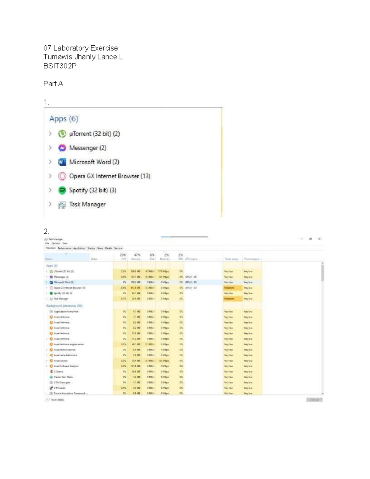 BSIT302P: Laboratory Exercise on I/O Operations and Management - Studocu
