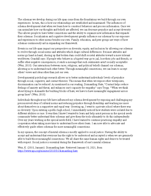 Module 3 activity - Describe a specific behavior that you learned in ...