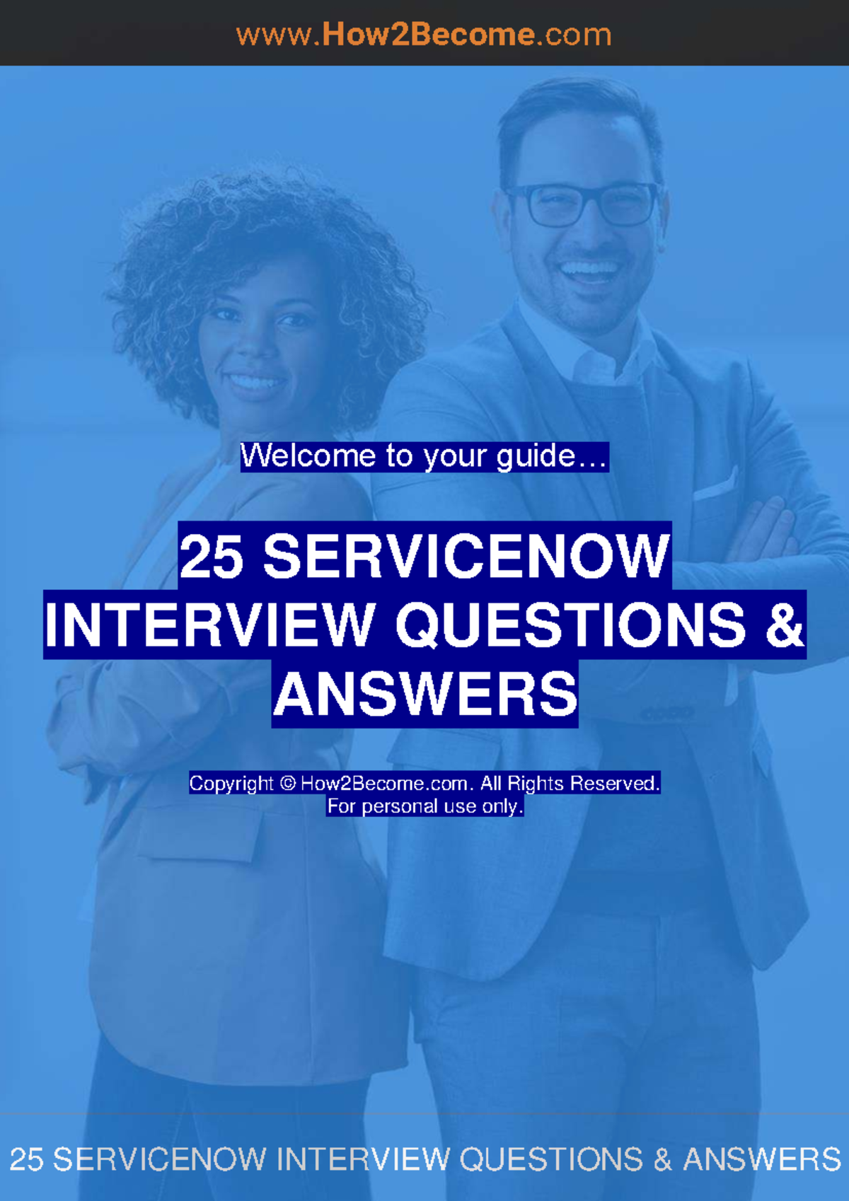25 ServiceNow Interview Questions & Answers Guide - Studocu
