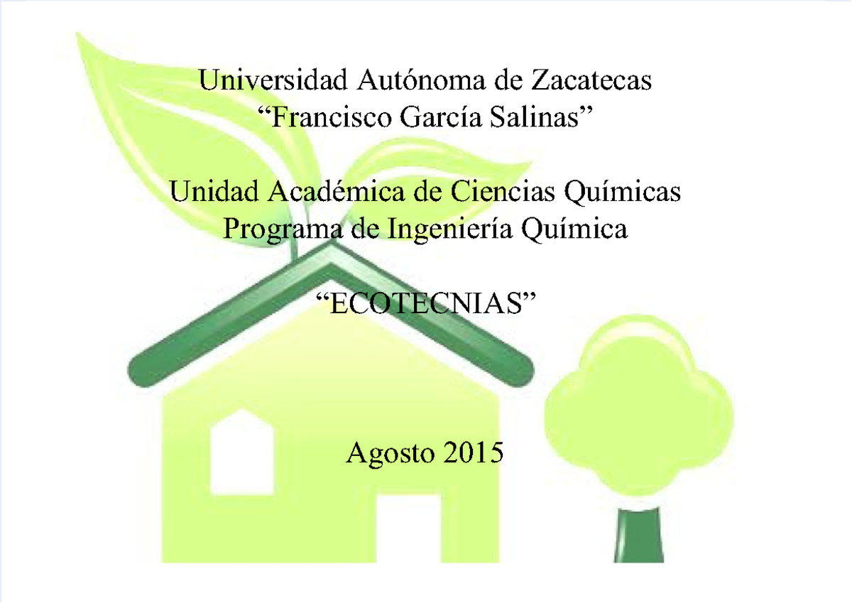 Ecotecnias y Desarrollo Sustentable: Guía Resumida para Ingeniería ...