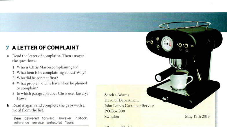 Complaint Letter Writing: A Guide to Formal Complaints - Studocu
