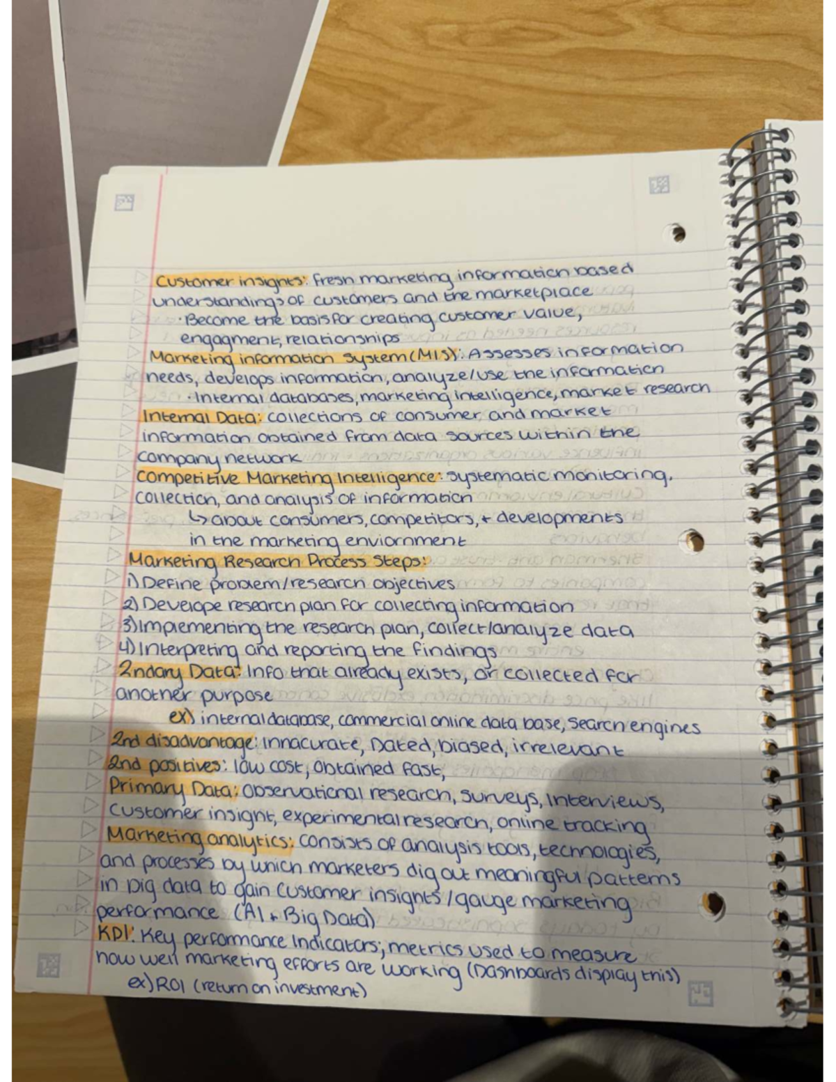 "Customer Insights & Marketing Analytics Overview 4909" - Studocu