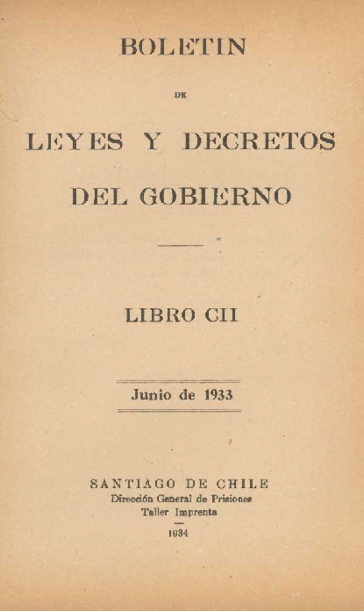 BOLETIN DE LEYES Y DECRETOS DEL GOBIERNO LIBREO - MC0018165 - Studocu
