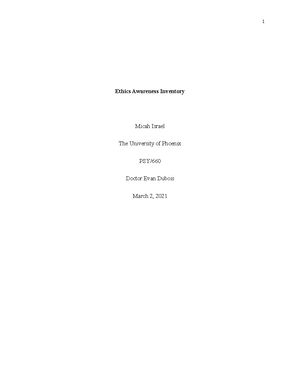Week 2 Worksheet - Reliability and Validity Worksheet PSYCH/655 Version ...