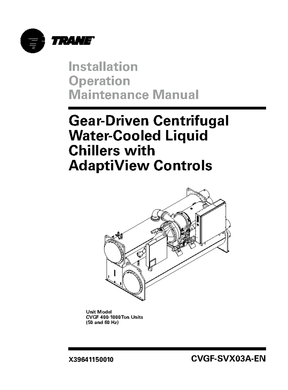 CVGF-SVX03A-EN 1208 - apuntes - Gear-Driven Centrifugal Water-Cooled ...