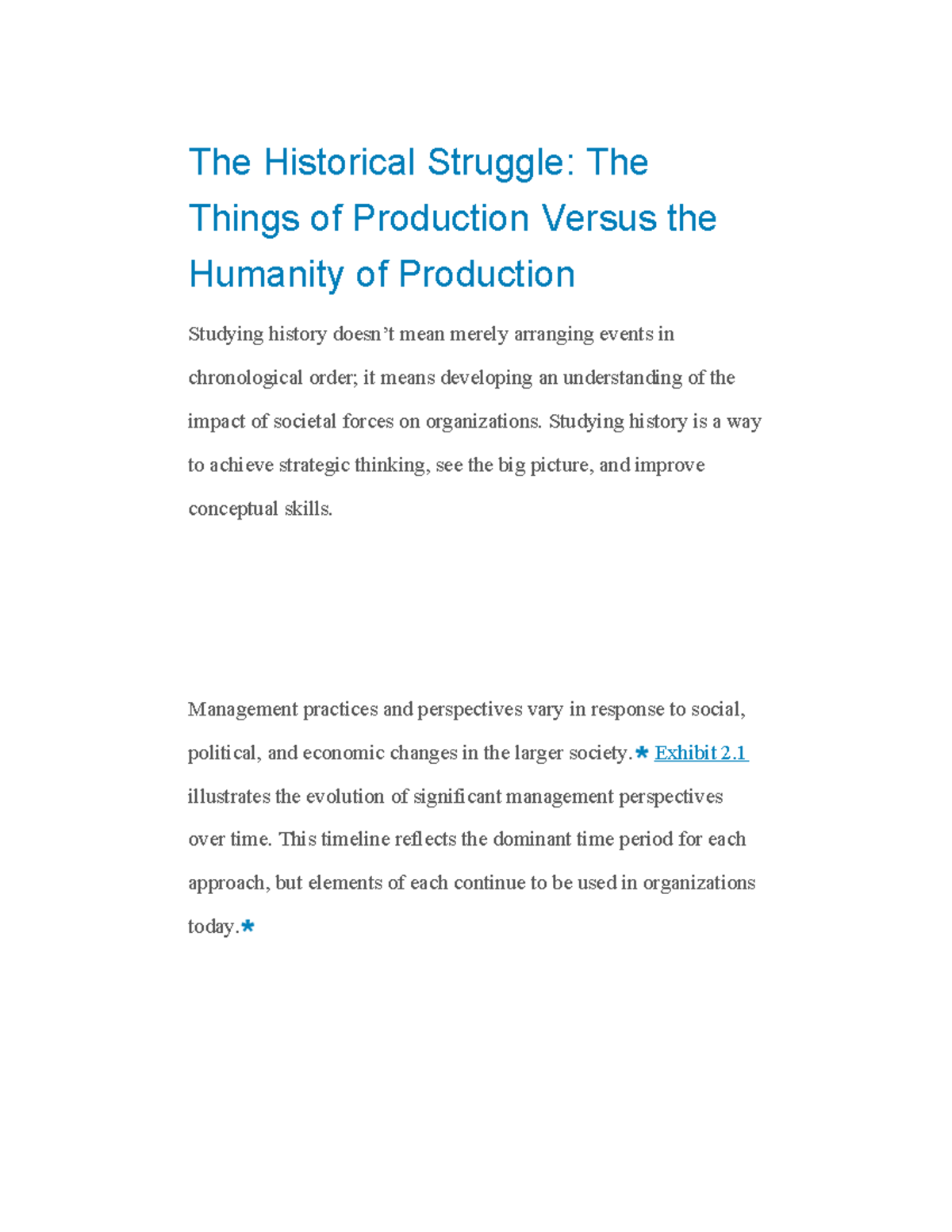 Understanding the Struggle: Balancing Production & Humanity in MGT 101 ...