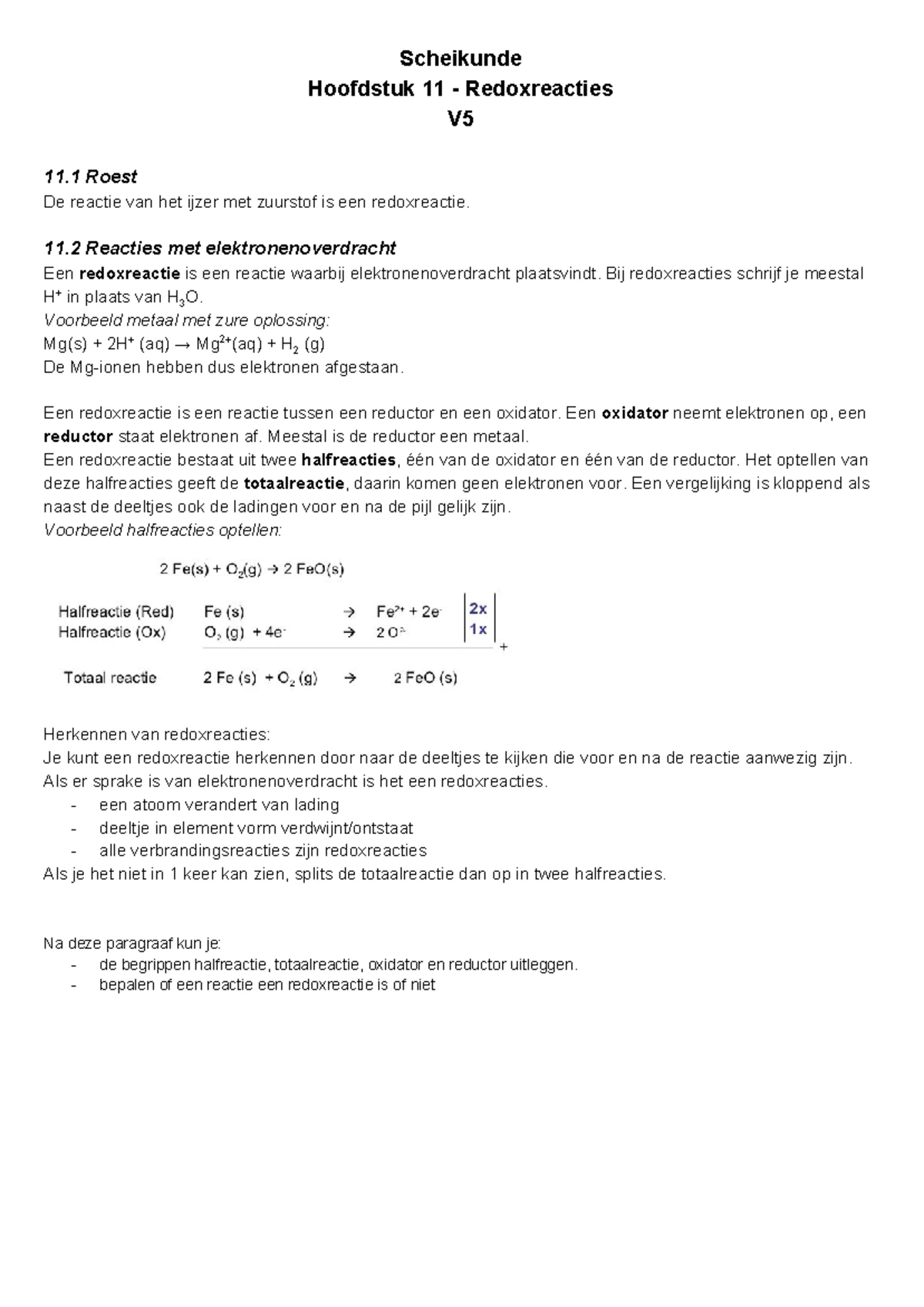 Scheikunde Hoofdstuk 2 Chemische Bindingen - Scheikunde hoofdstuk 2 ...