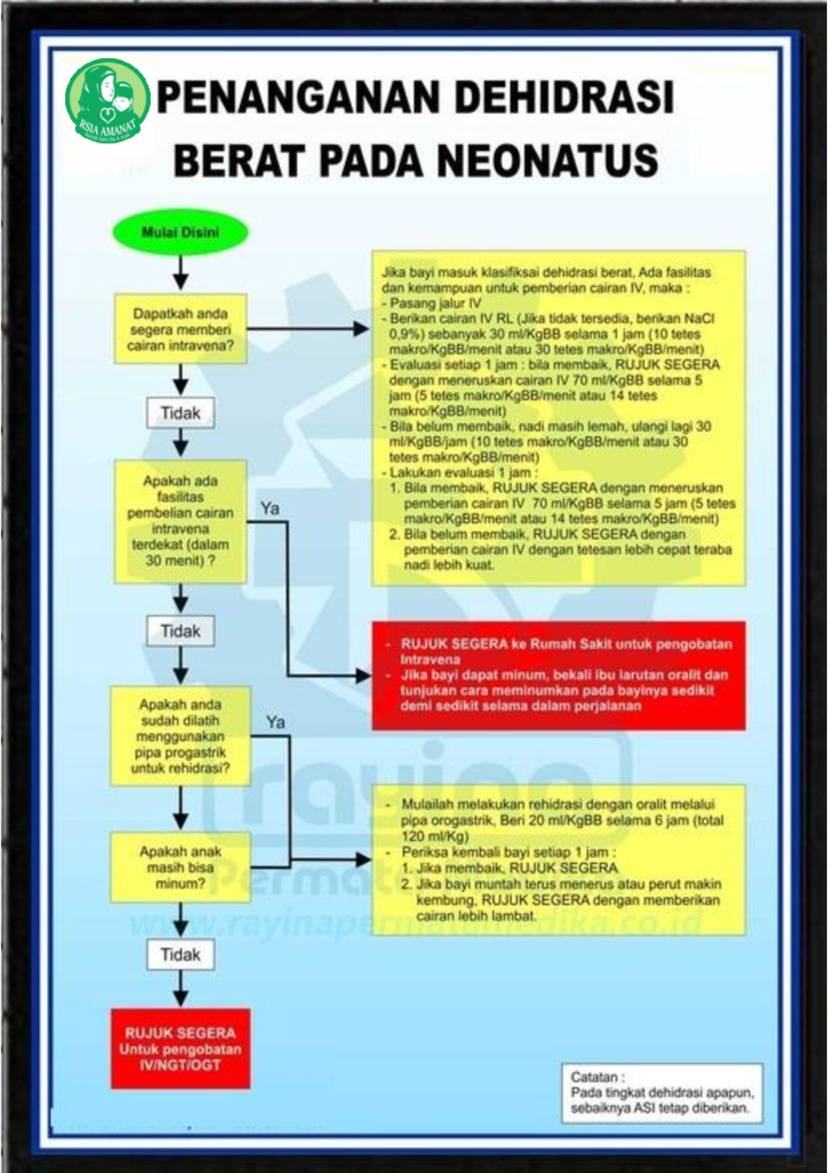 Algoritma Dehidrasi Berat Neonatorum: Panduan Praktis - Studocu