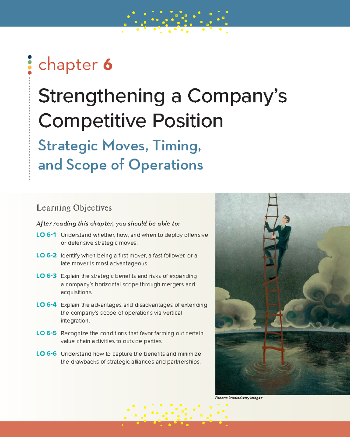 Chapter 6: Strengthening Competitive Position - Strategic Moves ...