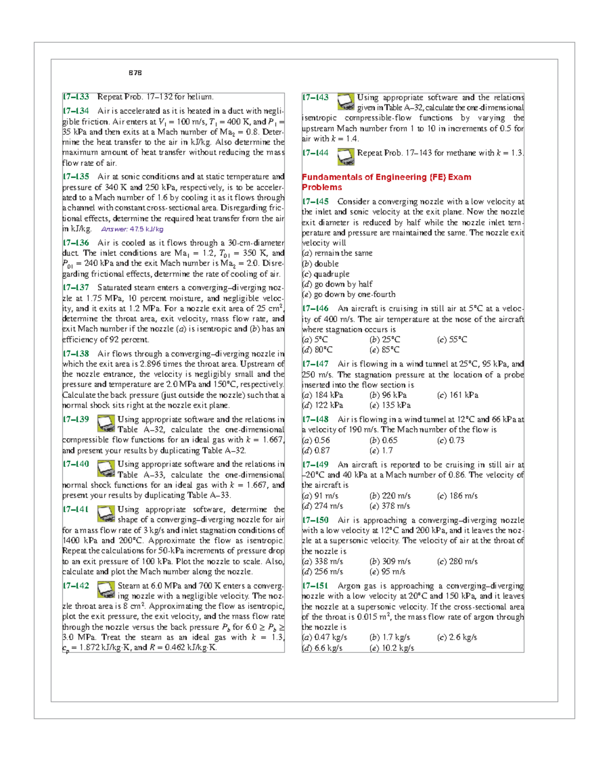 Final Exam Review: Compressible Flow Problems (878) - Studocu
