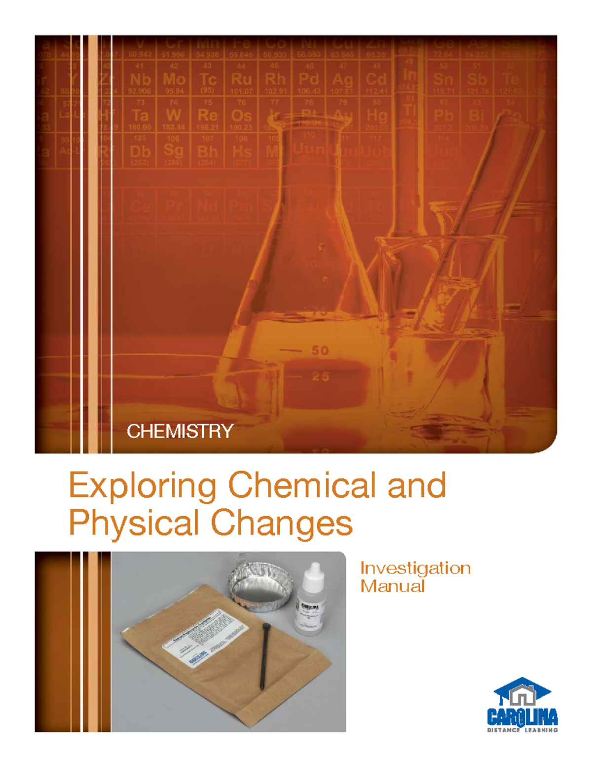 CHEM 101 Exploring Chemical & Physical Changes Lab Manual - Studocu